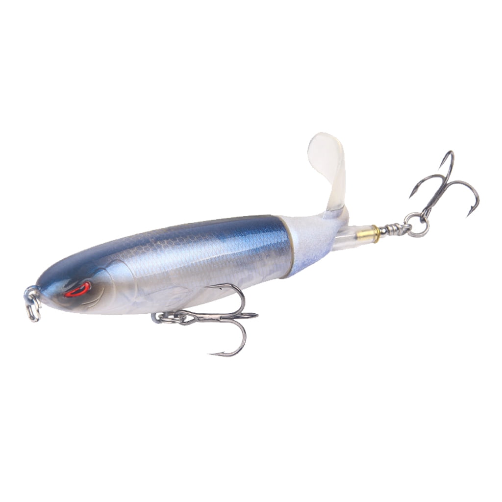 5.5In Large Lure Artificial Sea Lure 3D Eyes Hard Popper Hard Fishing ...