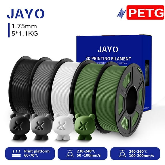 5.5KG 3D PETG/PETG Transparent Filament 1.75mm Filament For 3D Printer ...