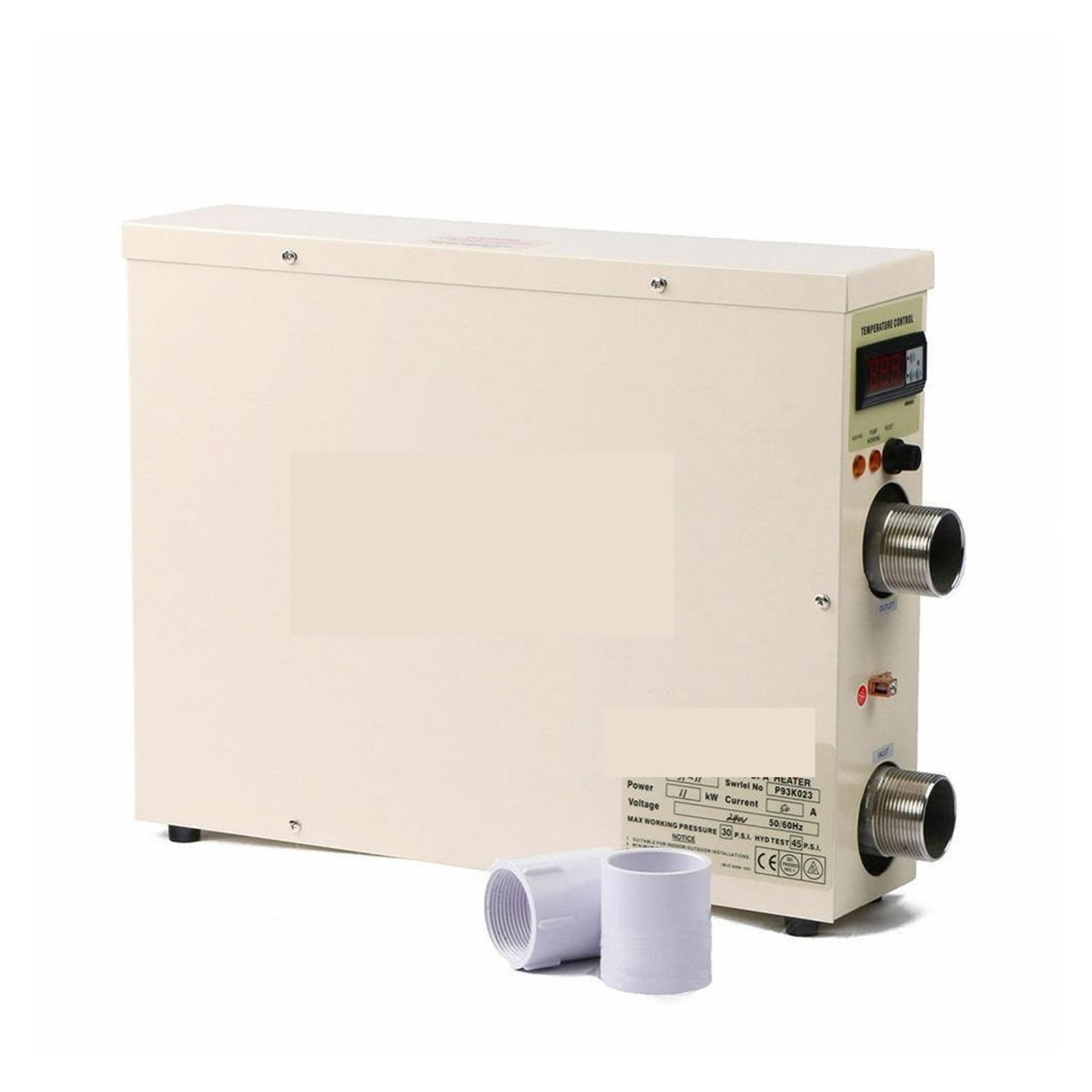 5.5KW Electric Digital Water Heater Thermostat For Swimming Pool SPA ...