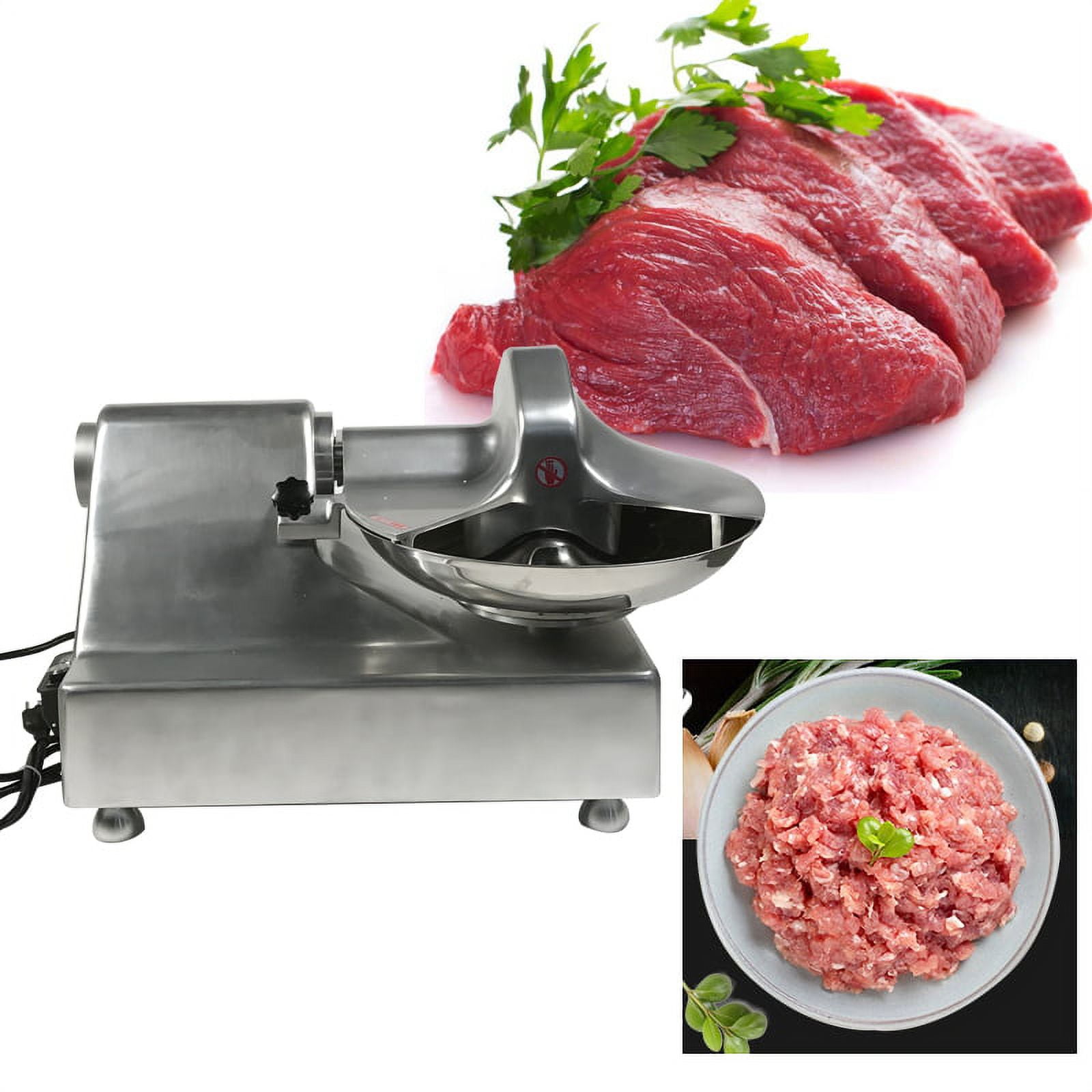 5.5L Commercial Food Processor Shredder Electric Prep Food Cutter Meat ...