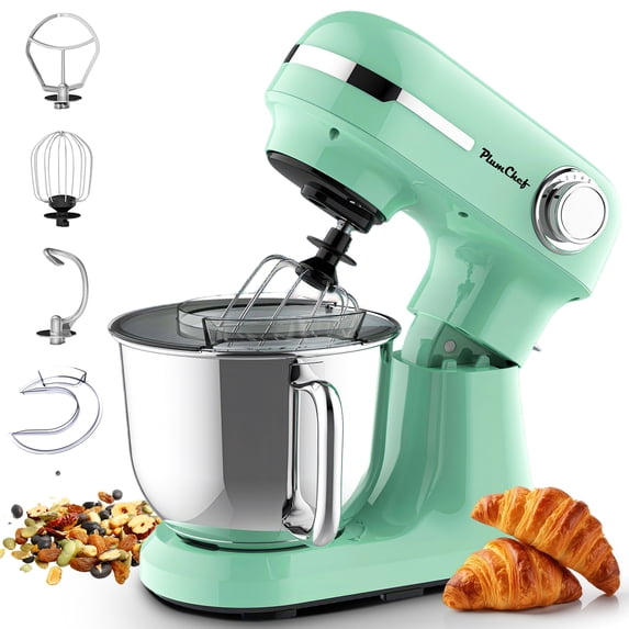 5.5QT/4.5QT Dual Bowls Electric Stand Mixer, 12-Speed Tilt-Head Food ...