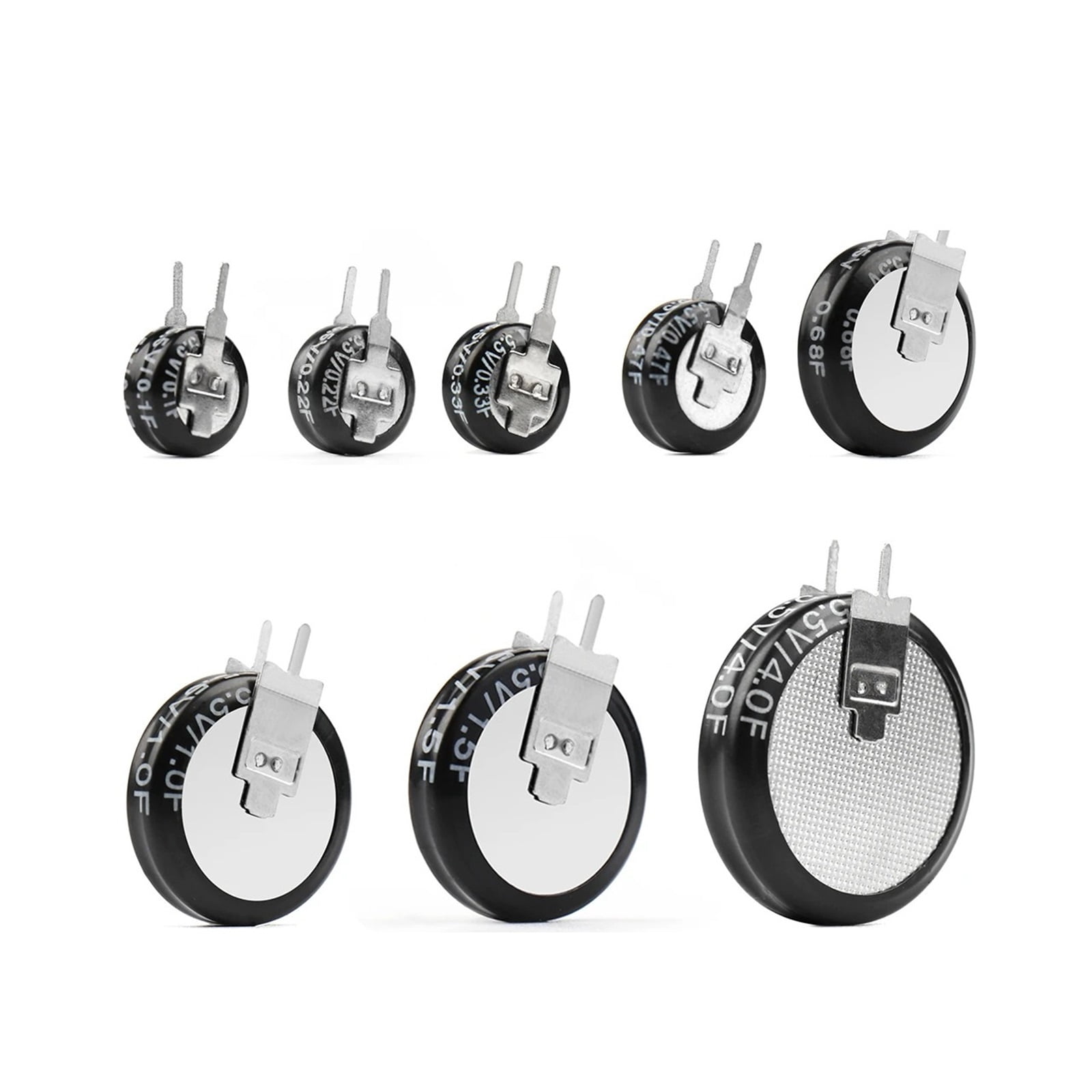 5.5V Super Capacitor V-Type Supercapacitor 0.1F 0.22F 0.33F 0.47F 0.68F ...
