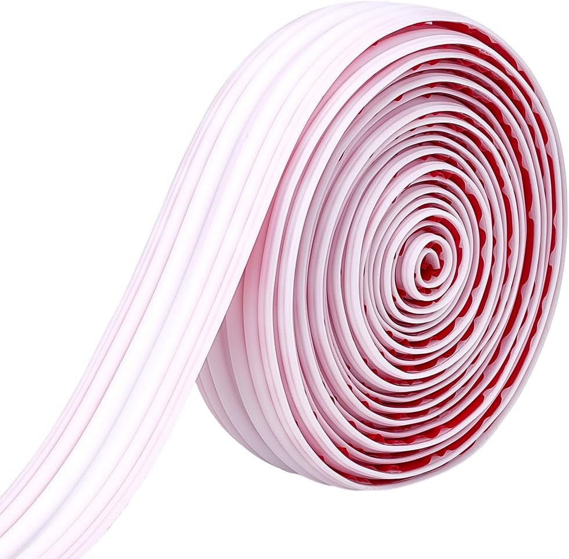 5.5Yds Peel and Stick Wall Molding Trim Edging Baseboard Self Adhesive ...