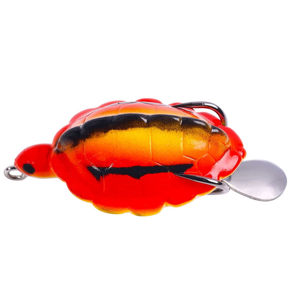 5.5cm/13.4g Turtles Bait with Sequins Soft Lifelike Fishing Lures ...