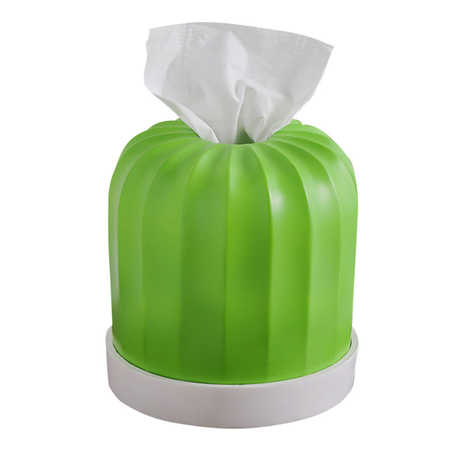 5.5in Creative Cactus Tissue Box Cover, Desktop Succulent Shape Napkin ...