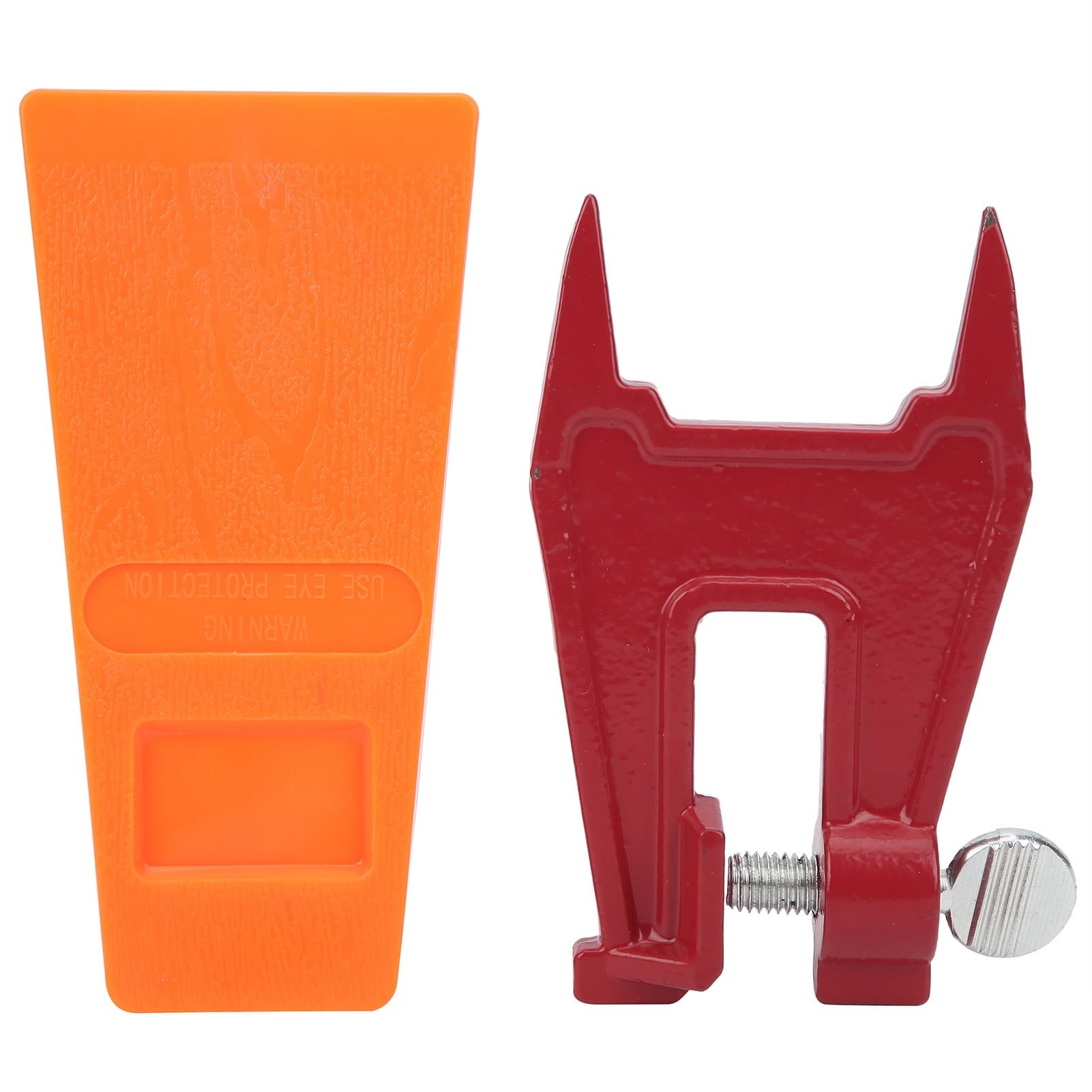 5.5in Orange Felling Wedge Logging Tree Cutting Wedge with Guide Plate ...