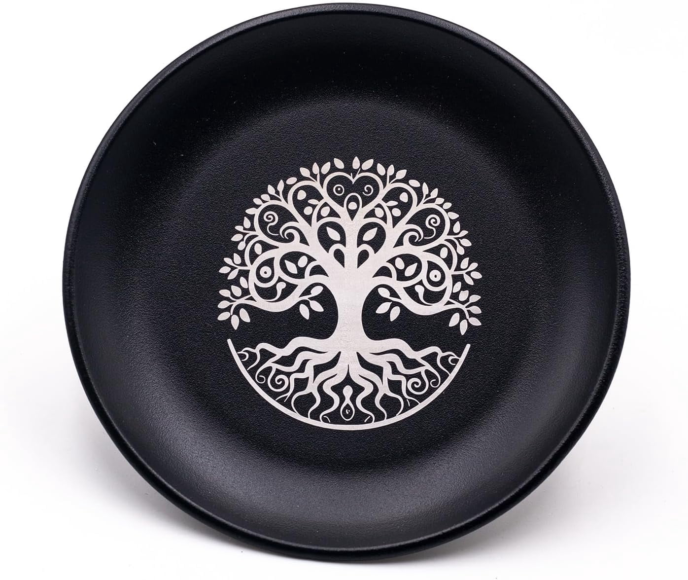5.5inch Altar Ritual Plate Dish Stainless Steel Flat Bowl Round Metal ...
