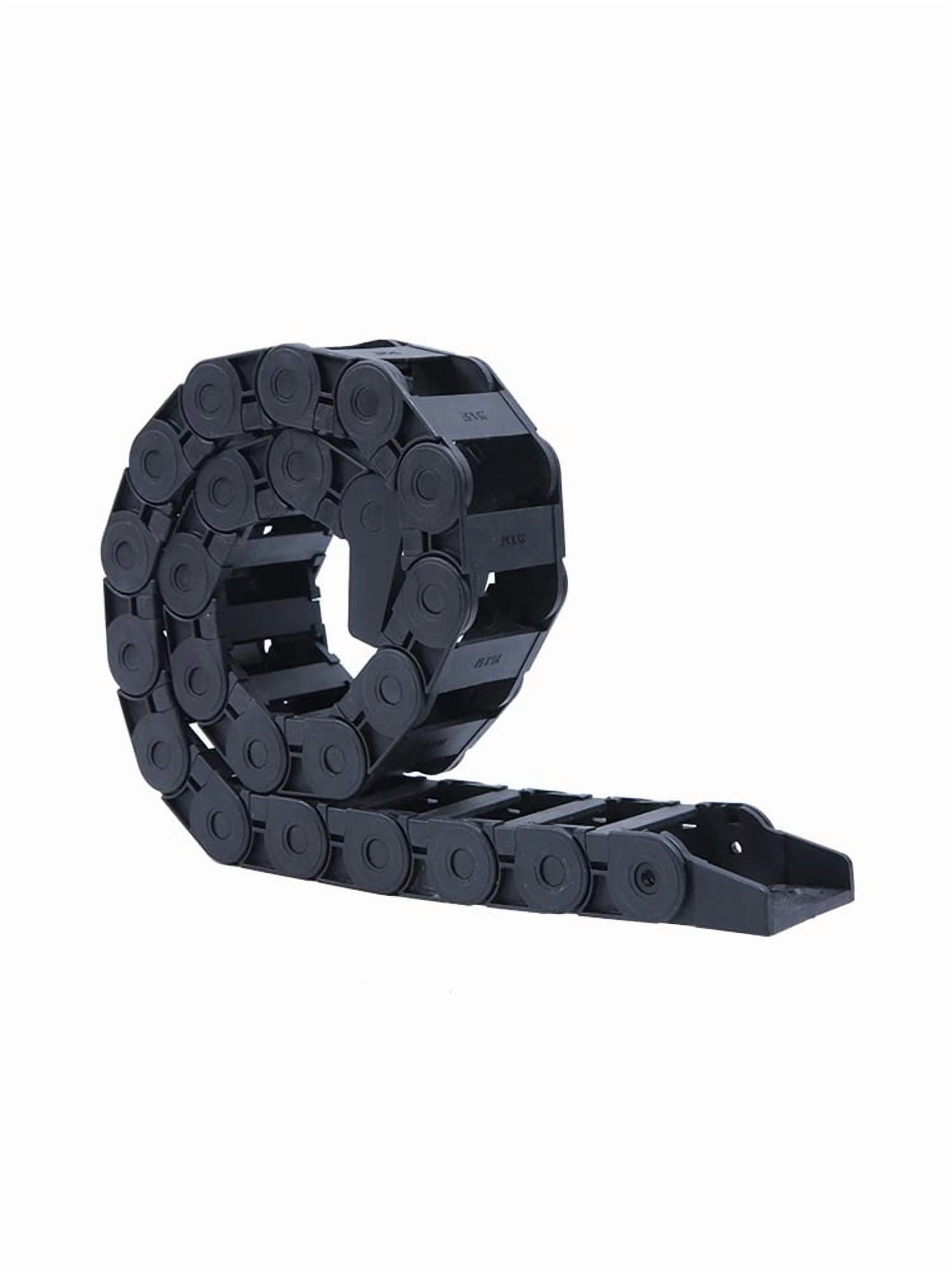 5*5mm 7*7mm Nylon Machine Towline Cable Chain Non-opening Semi-enclosed ...