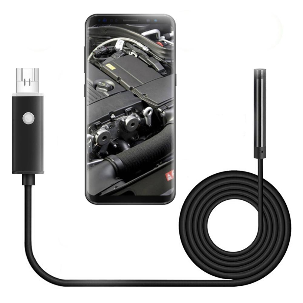 5.5mm USB Endoscope IP67 Waterproof 2 in 1 Borescope Pipe 480P Mini ...