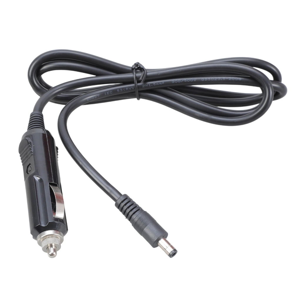 5.5mmx2.5mm Car Lighter Extension Power Supply Adapter Cable with LED ...