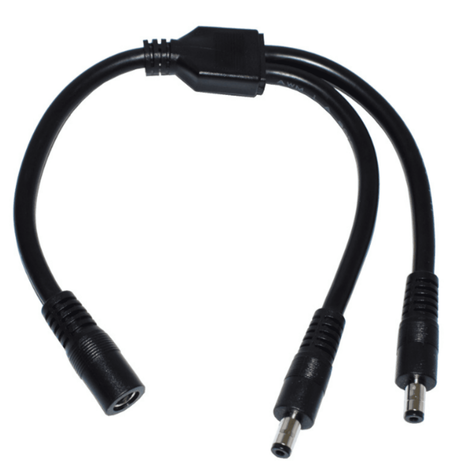 5.5mmx2.5mm DC5525 Extension Cable 1 to 2 Power Splitter Cord Wire ...