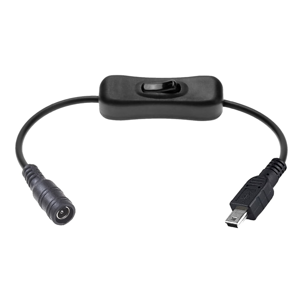 5.5x2.1mm Female Adapter Cable with Switches for Mobile Phones Tablets ...