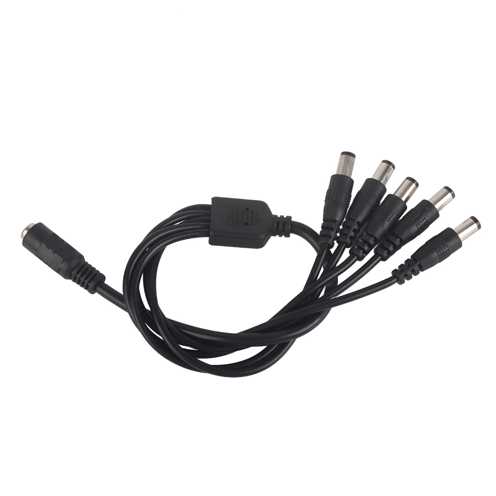 5.5x2.1mm Power Cord Splitter Adapter Cable Extension for CCTV Camera 1 ...