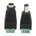 5.5x2.5mm DC Power Connector Jack Male&Female CCTV Power Adapters for ...