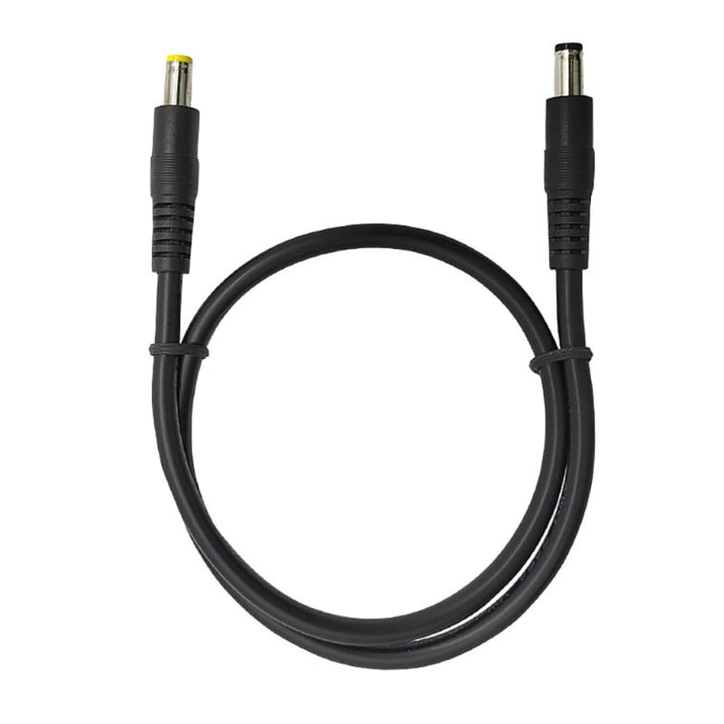 5.5x2.5mm To 5.5x2.1mm Power Cable Lead Male To Male for CCTV Security ...