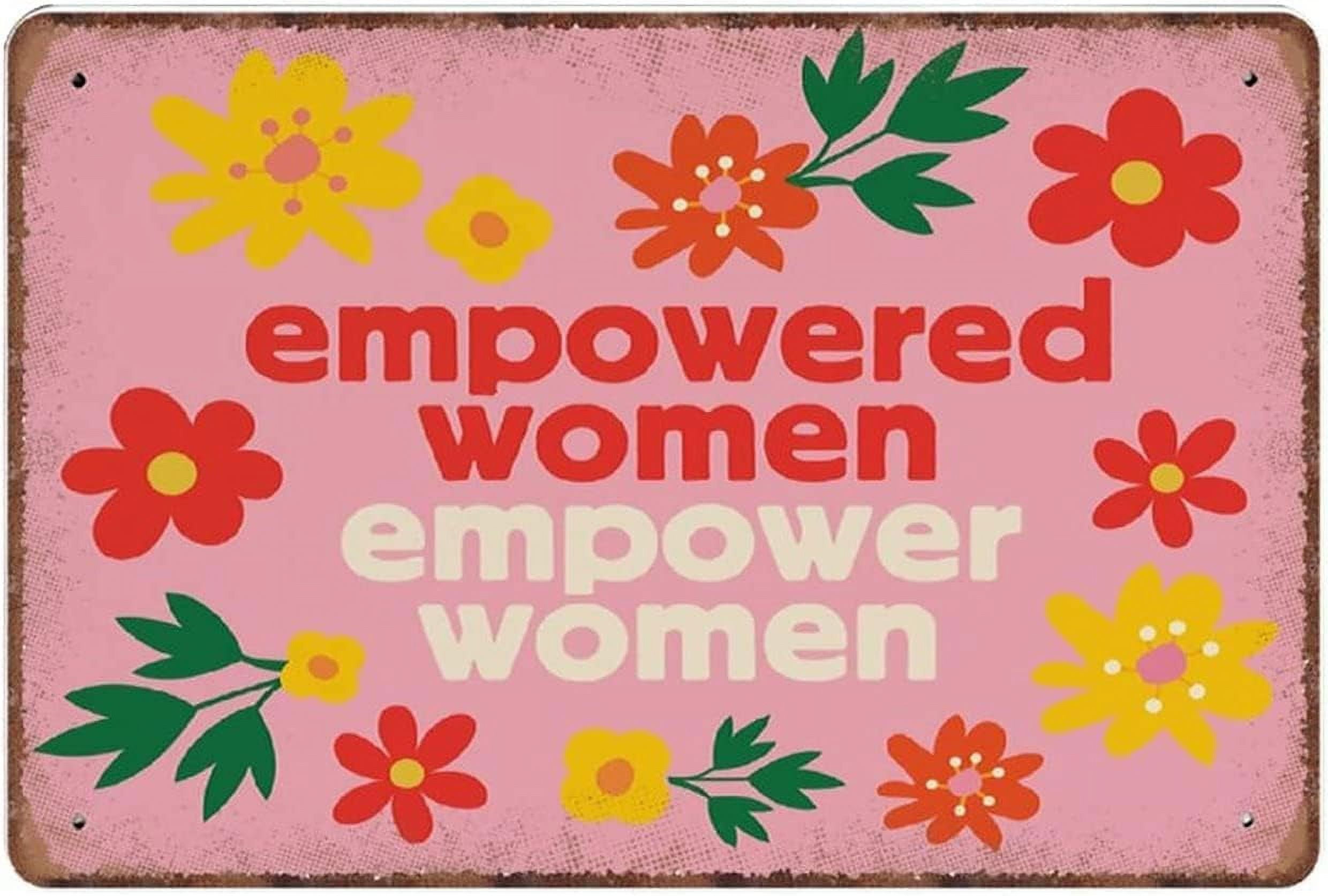 5.5x8 Inch Empowered Women Empower Feminist Print Girl Boss Poster ...