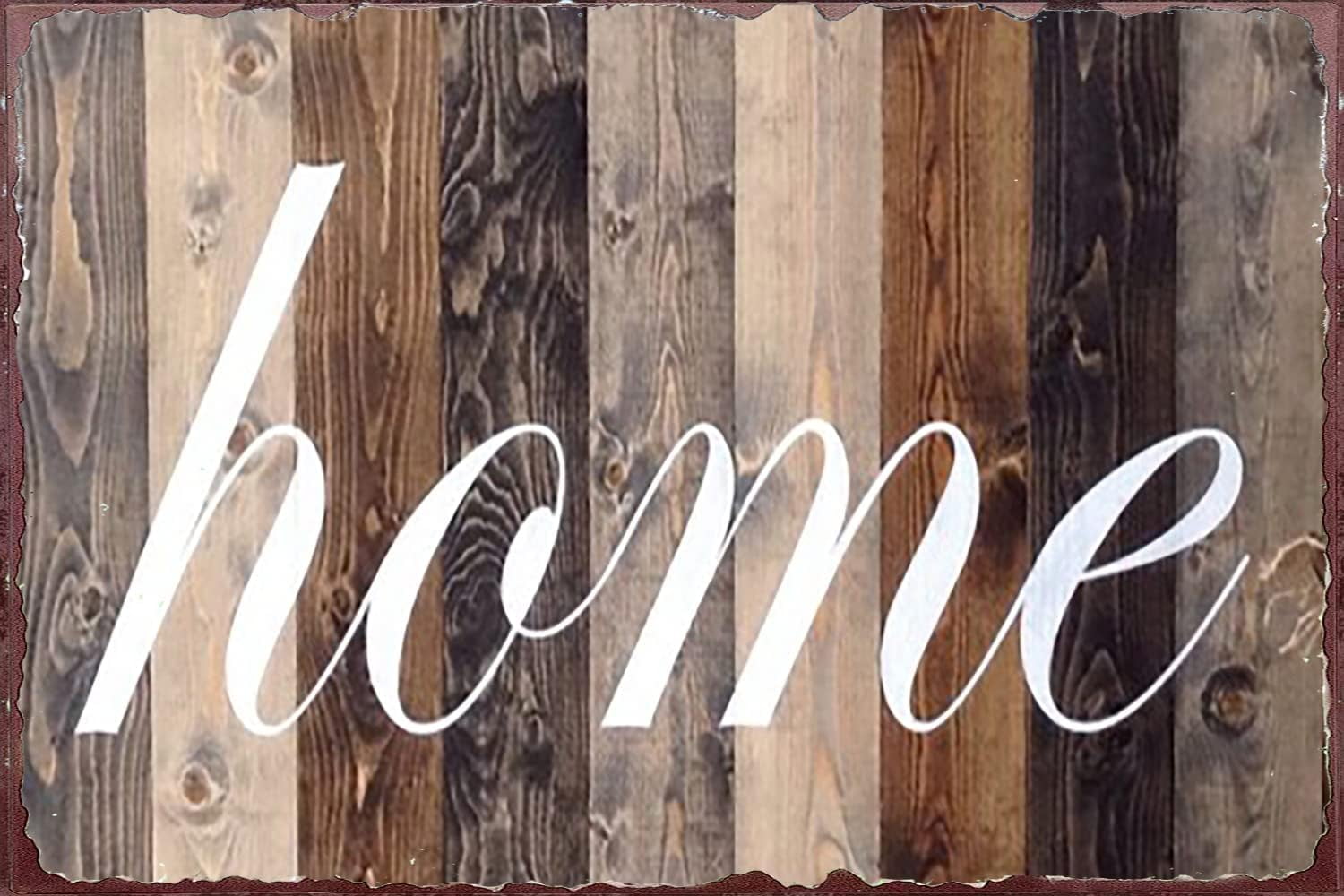 5.5x8 Inch Home Wall Decor Letter Signs,Home Sign,Farmhouse Sign,Rustic ...