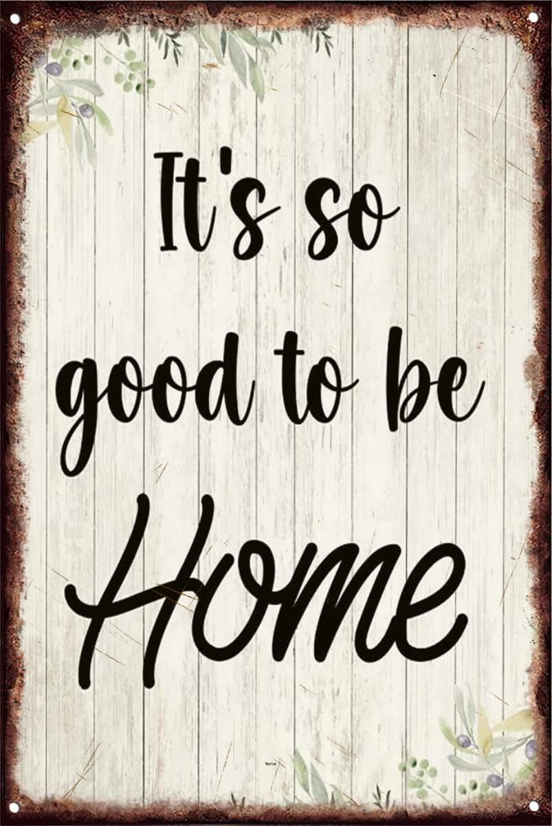 5.5x8 Inch It'S So Good To Be Home Sign Modern Farmhouse Decor Signs ...