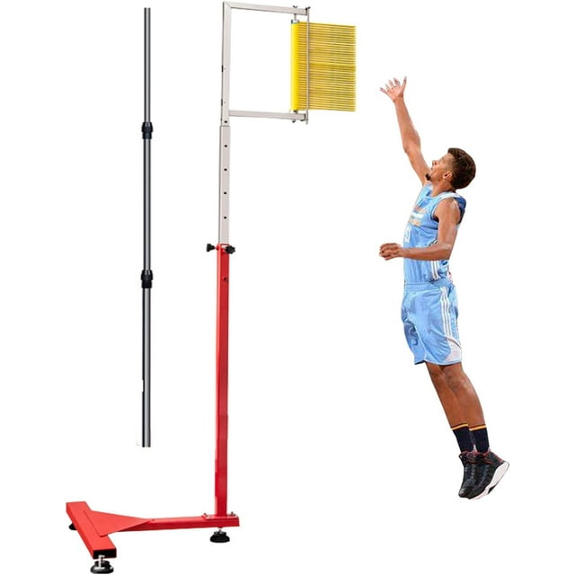 5.6-11.8 ft Jump Measurement Tester, Floor Standing Tandem Sport ...