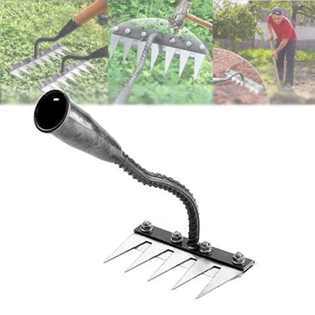 5/6/7/8 Teeth Carbon Steel Garden Weeding Rake,Carbon Steel Garden ...