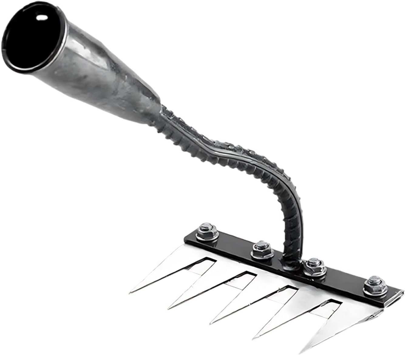 5/6/7/8 Teeth Carbon Steel Garden Weeding Rake, Weed Rake, Iron Rake ...