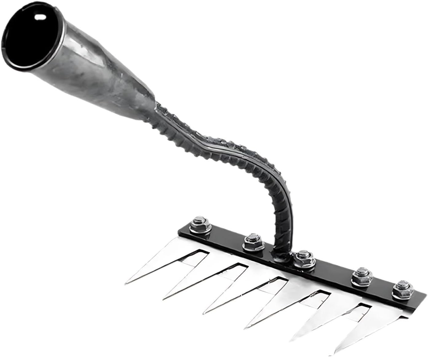 5/6/7/8 Teeth Carbon Steel Garden Weeding Rake, Weed Rake, Iron Rake ...