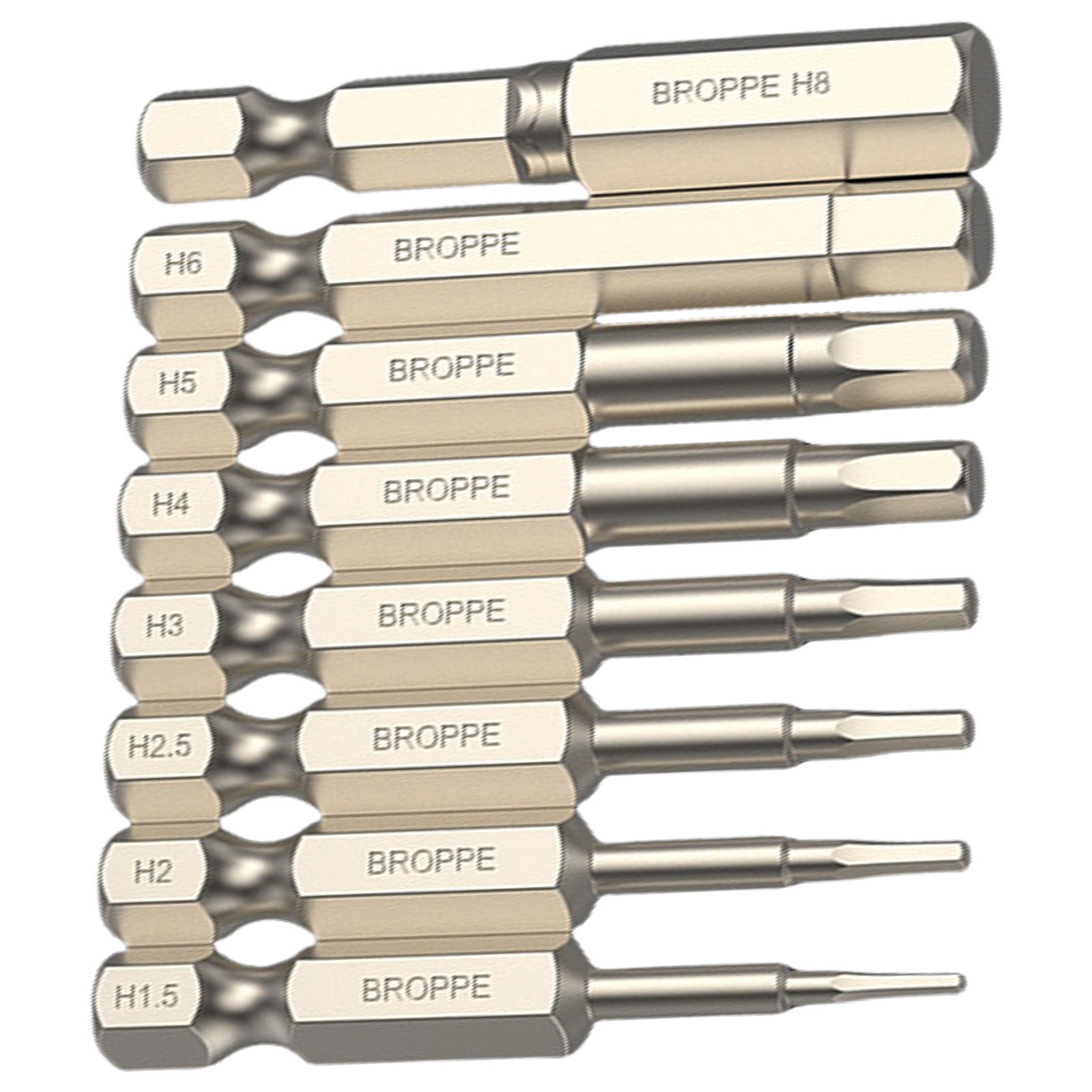 5/6/7/8Pcs Hexagon Screwdriver Long Bit Set Allen Wrenches Drill Bit ...