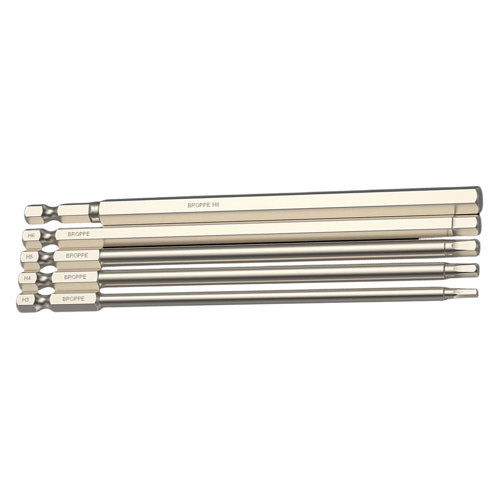 5/6/7/8Pcs Hexagon Screwdriver Long Bit Set Allen Wrenches Drill Bit ...