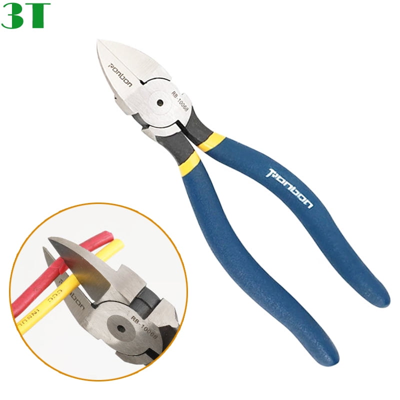 5" 6" 7 Inch Professional Cutting Pliers Wire Stripping Tool Side ...