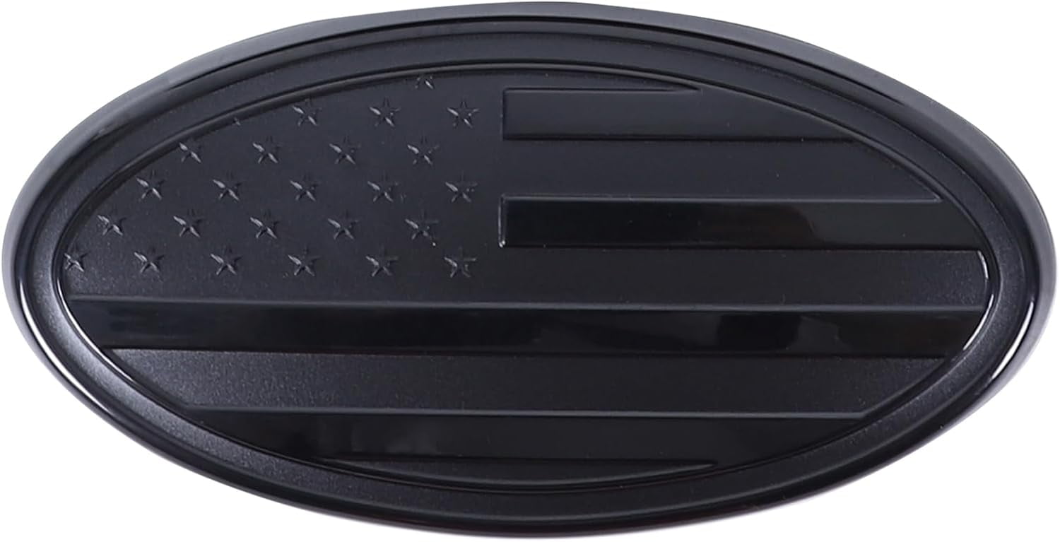 5.6 Inch Rear Tailgate Emblem Trim Cover, Car Trunk Emblem Badge Logo ...