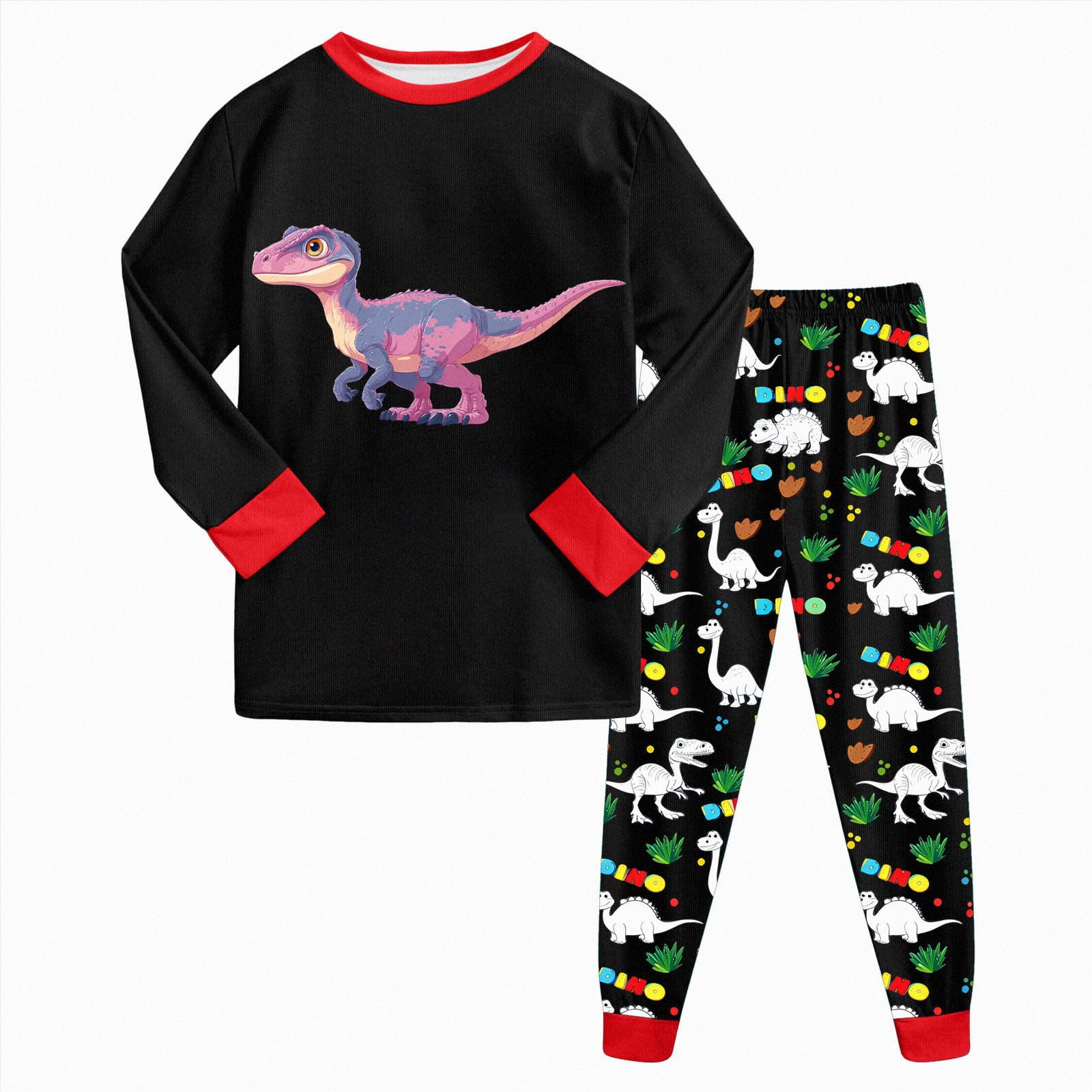 5-6 Years Baby Boy Fall Winter Clothes Outfits Hooded Long Sweatshirt ...