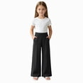 5-6 Years Juniors Girls' Straight Leg Pants Loose Pants For Cool For ...