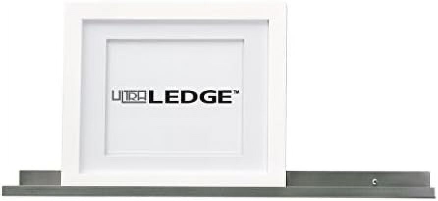 5'/60" Art Display/Picture Ledge/Floating Shelf, Metal, Modern (3.5 ...