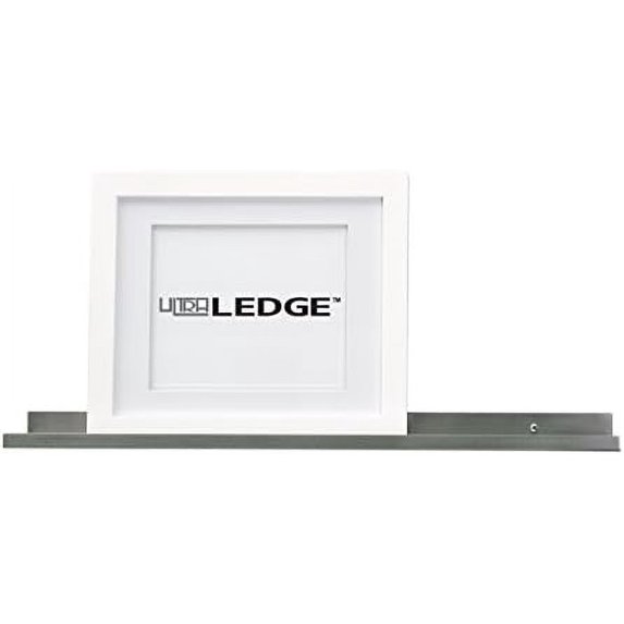 5'/60" Art Display/Picture Ledge/Floating Shelf, Metal, Modern (3.5 ...