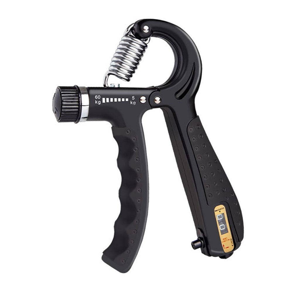 5-60KG Adjustable Hand Grips Strengthener Power Gripper Trainer Forearm ...
