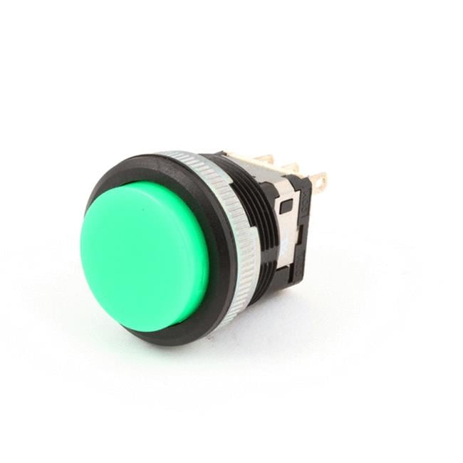 5.65 in. Pushbutton Green Switch - Walmart.com