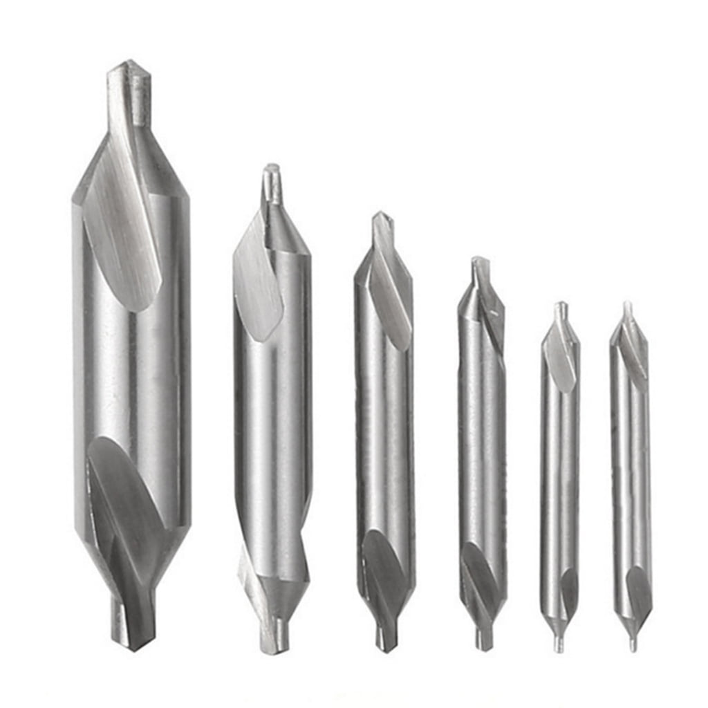 5/6Pcs Center Drill Bits Set Center Drill Bits Countersink Tools for ...