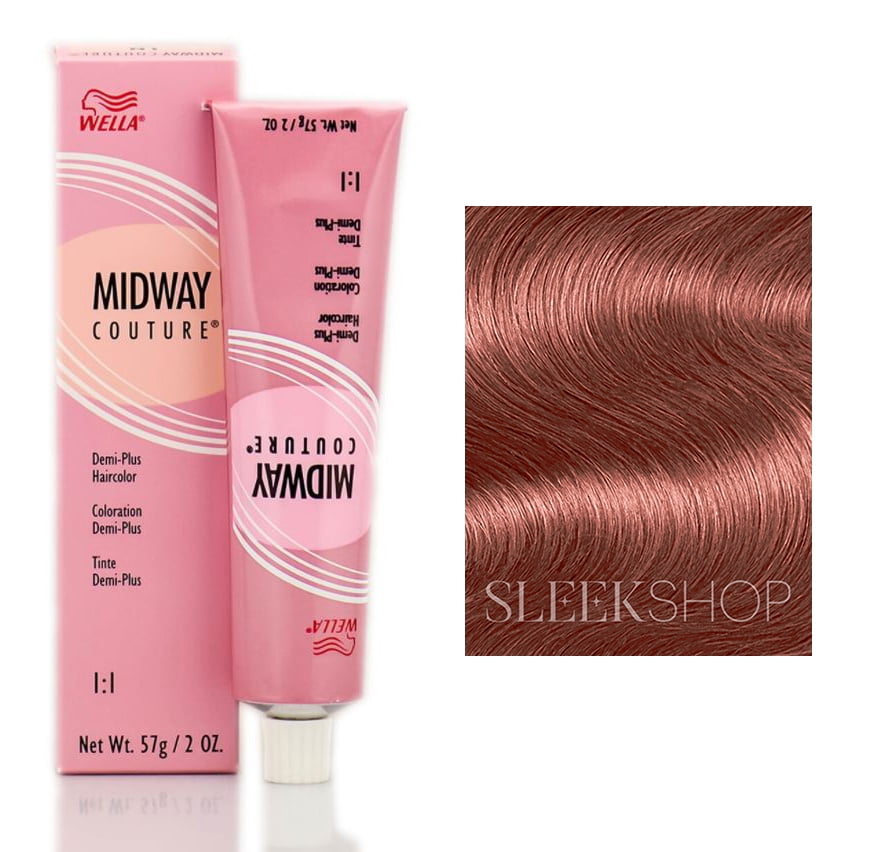{5/6Rv - Red Brown} Wella Midway Couture Demi-Permanent Plus Cream ...