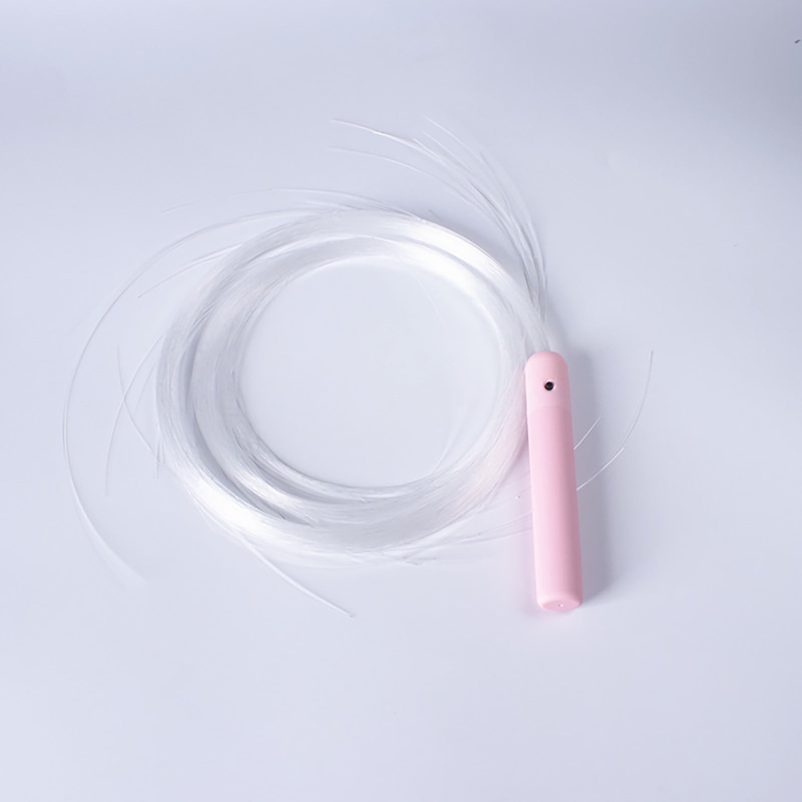 5.6ft LED Fiber Optic Whip Dance, Battery Powered, 7 Colors, 4 Modes ...