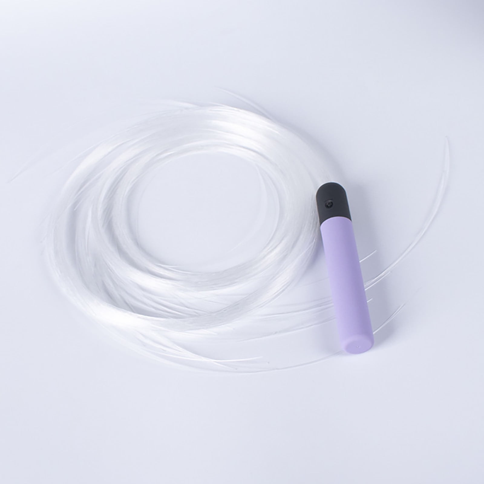 5.6ft LED Fiber Optic Whip Dance, Battery Powered, 7 Colors, 4 Modes ...