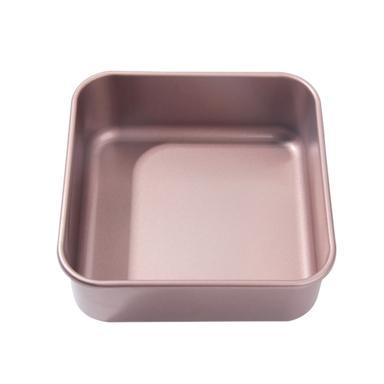 5/6inch Baking Pan Square Portable Bread Loaf Tin Mould Rounded Corner ...