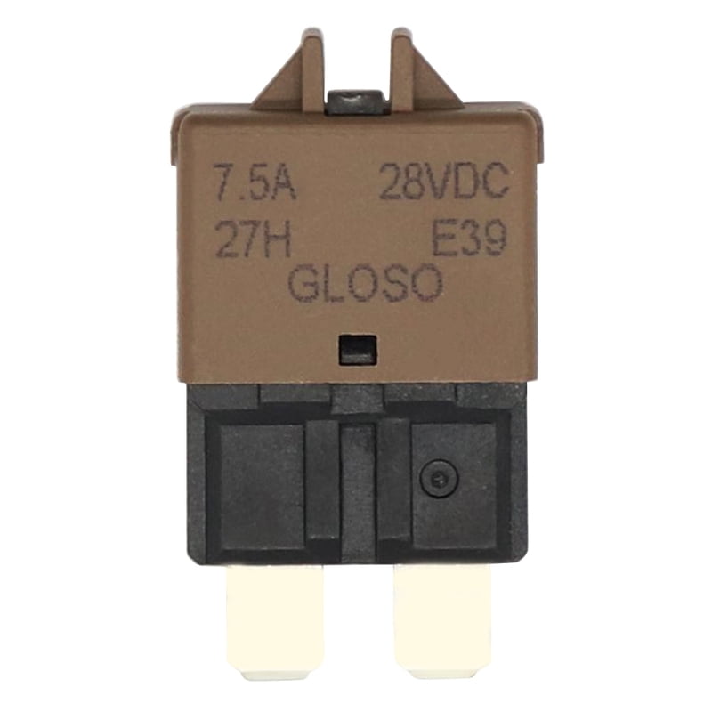 5/7.5/10/20/25/30A DC32V Manual Reset Fuse Adapter ATC Circuit Breaker ...