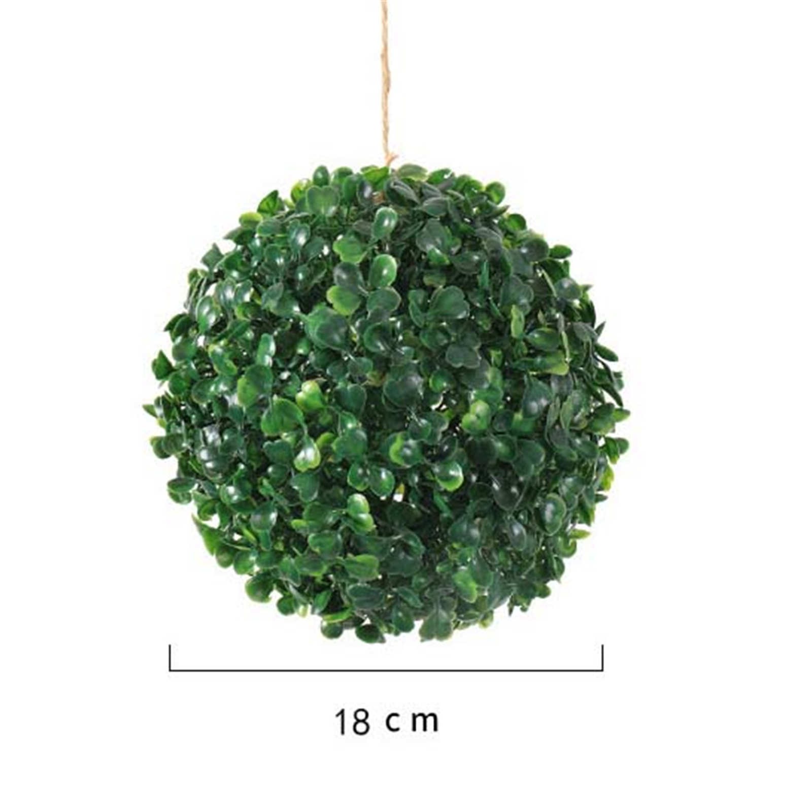 5/7/9/11 inch Topiary Ball Artificial Plant Faux Boxwood Balls 8 Layers ...