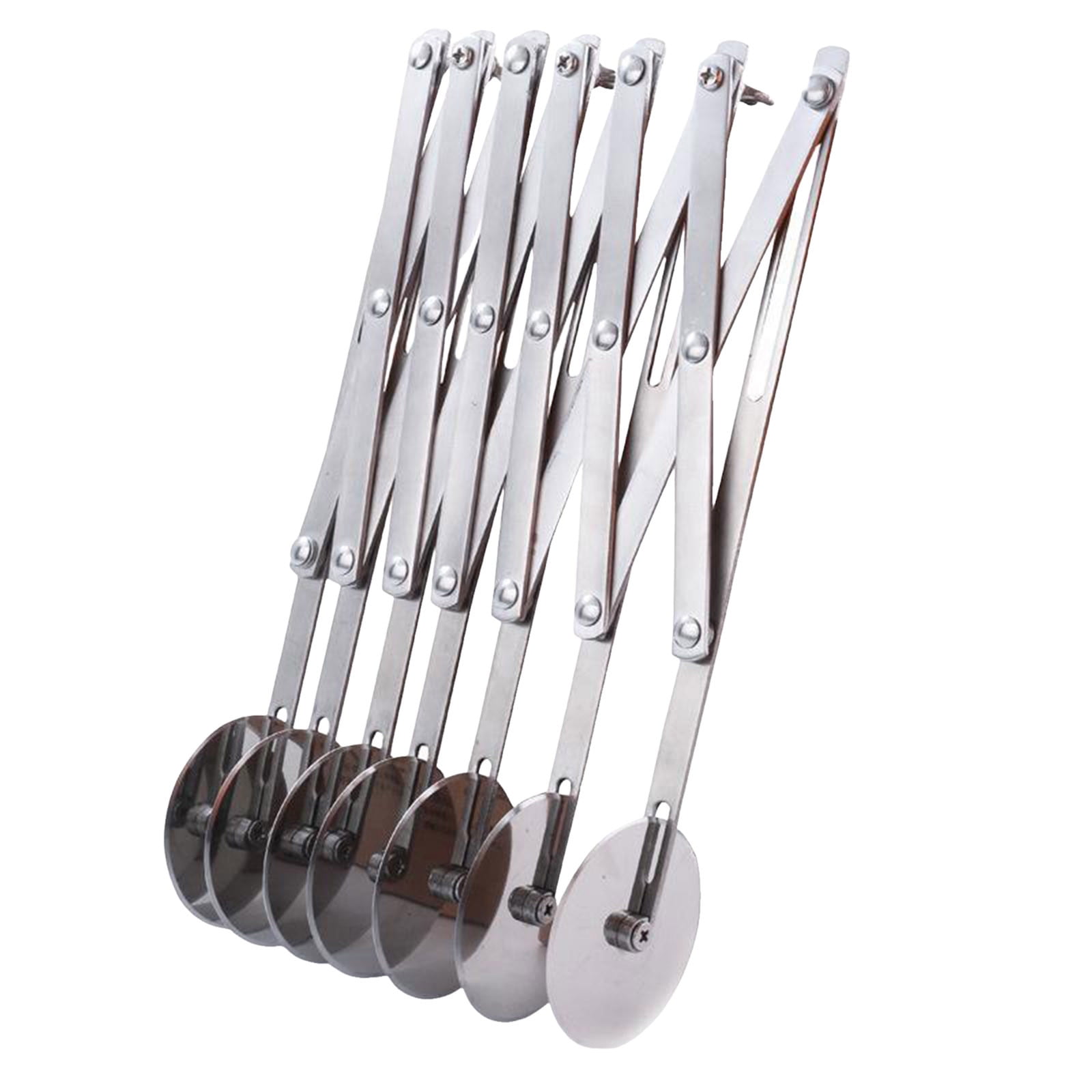 5 & 7-Wheel Professional Pastry Cutter - Stainless Steel Pizza & Dough ...