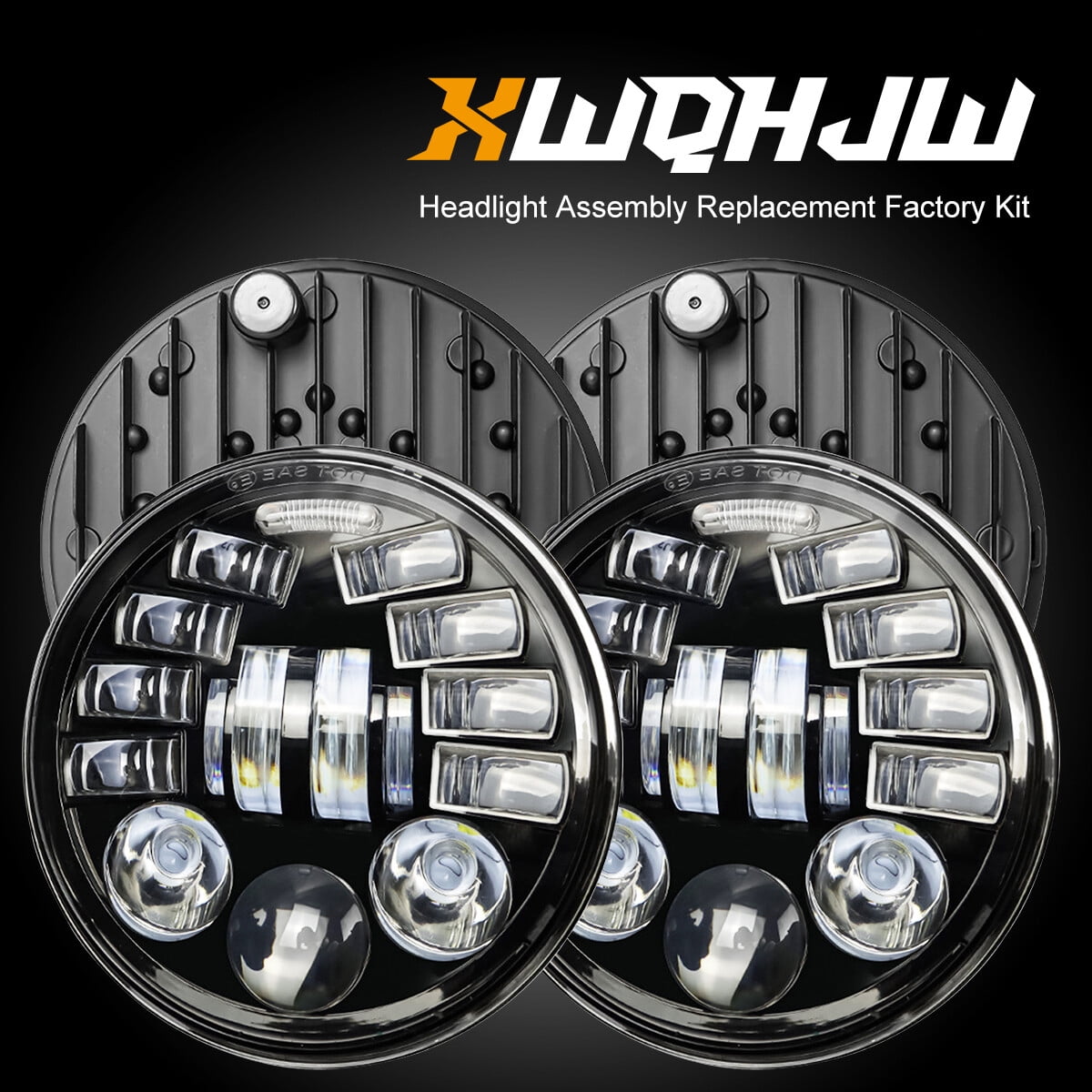 5.75" 5-3/4" LED Hi/Lo Headlights for Ford Ranchero Gran Torino 1965 ...