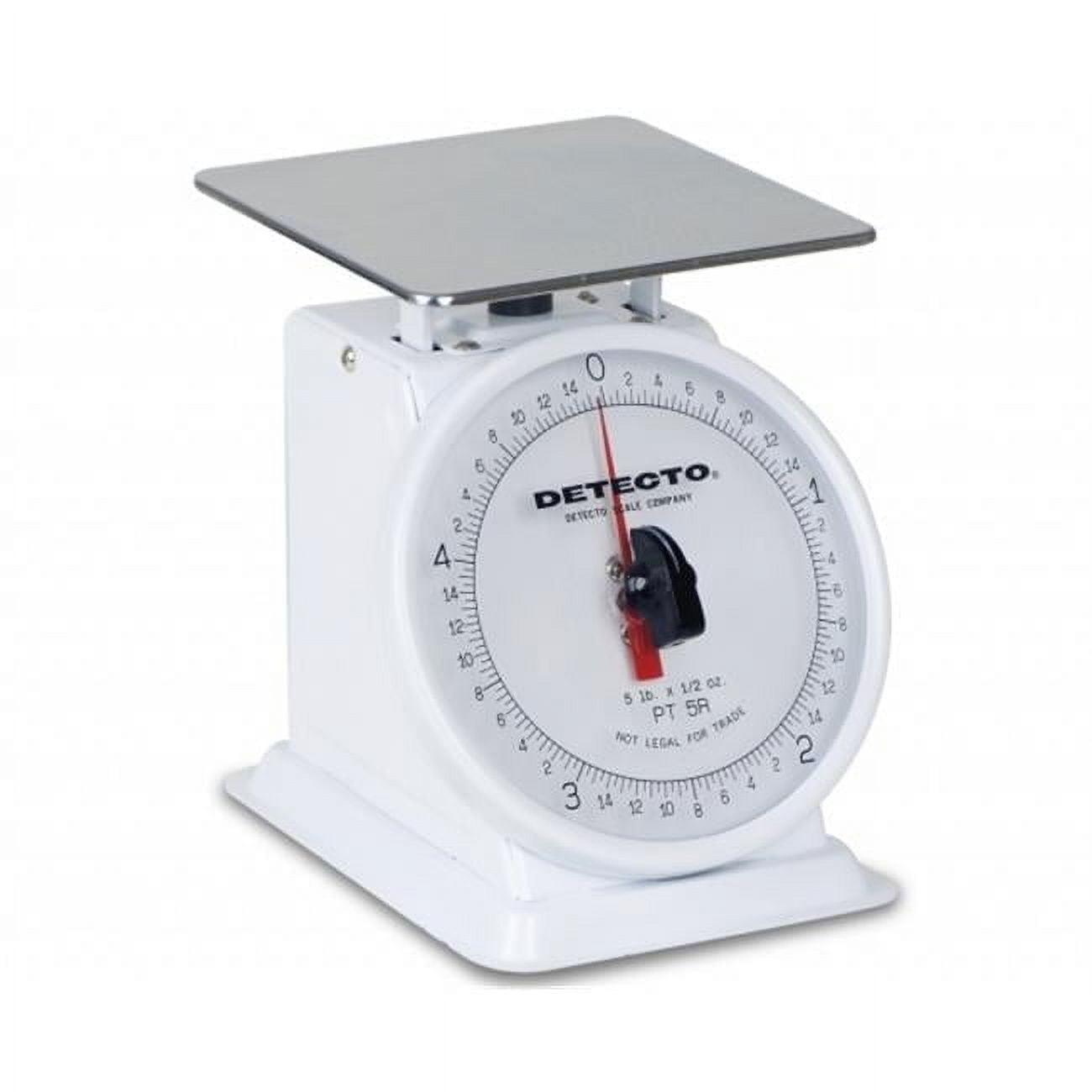 5.75 x 5.75 in. Top Loading Rotating Dial Scale with Stainless Steel- 5 ...