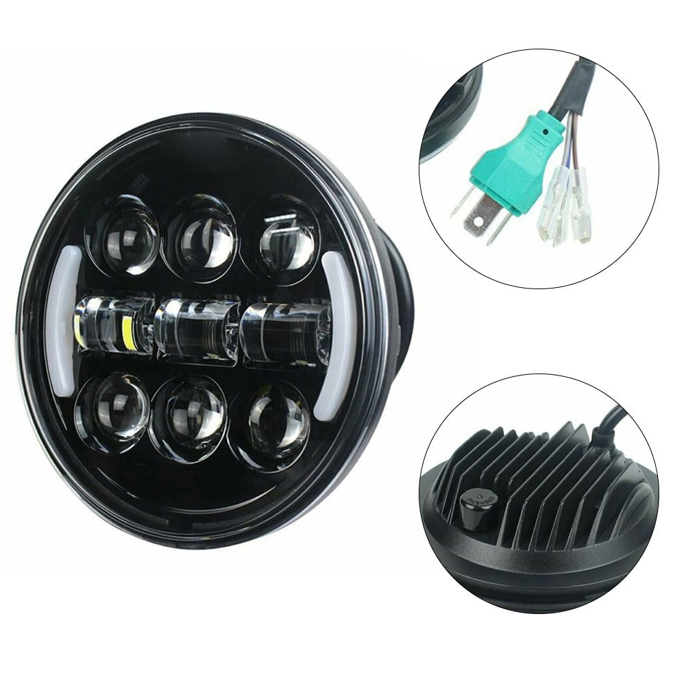 5 75In Led Headlight for Motorcycle With Projector And Turn Signal And ...