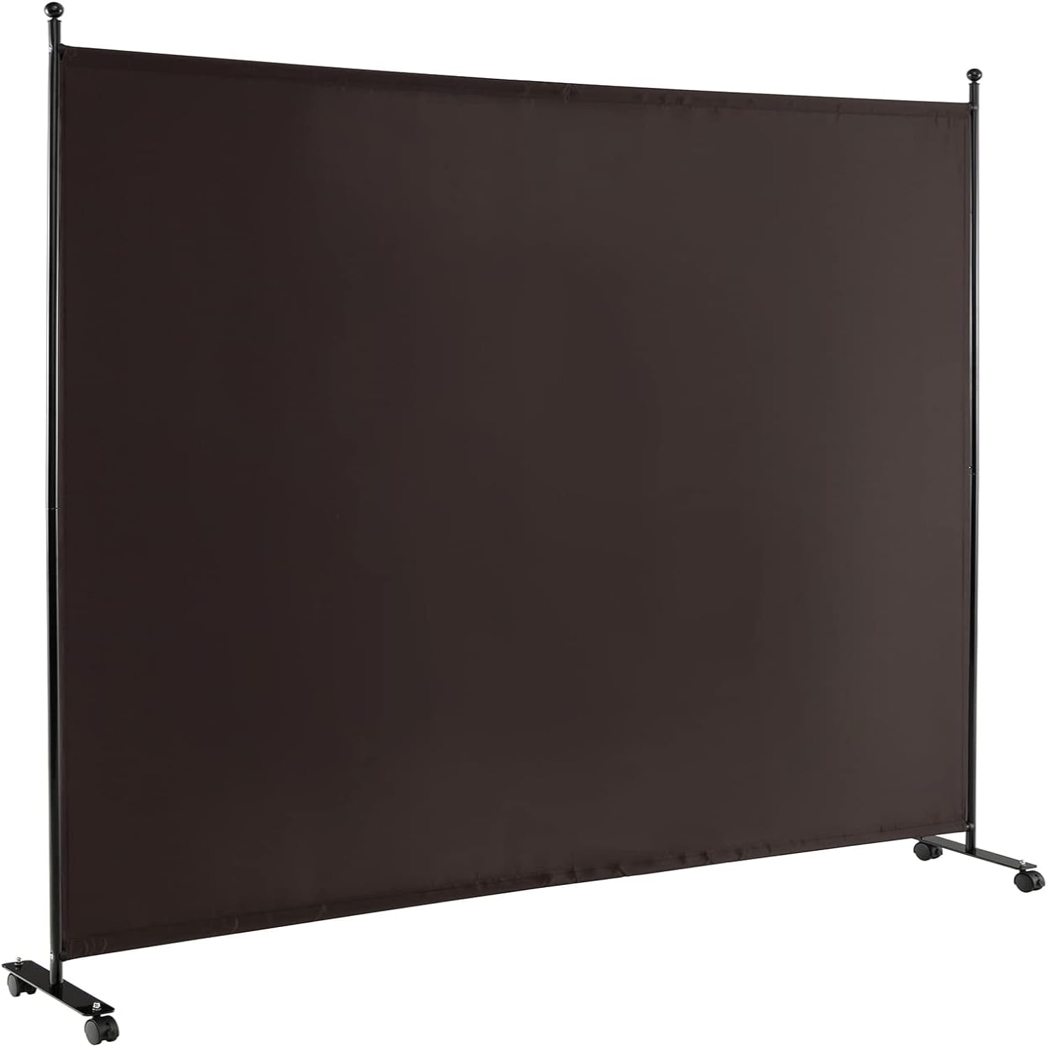 5.7Ft 6-Panel Folding Room Divider with Rollers - 132" Wide Large ...