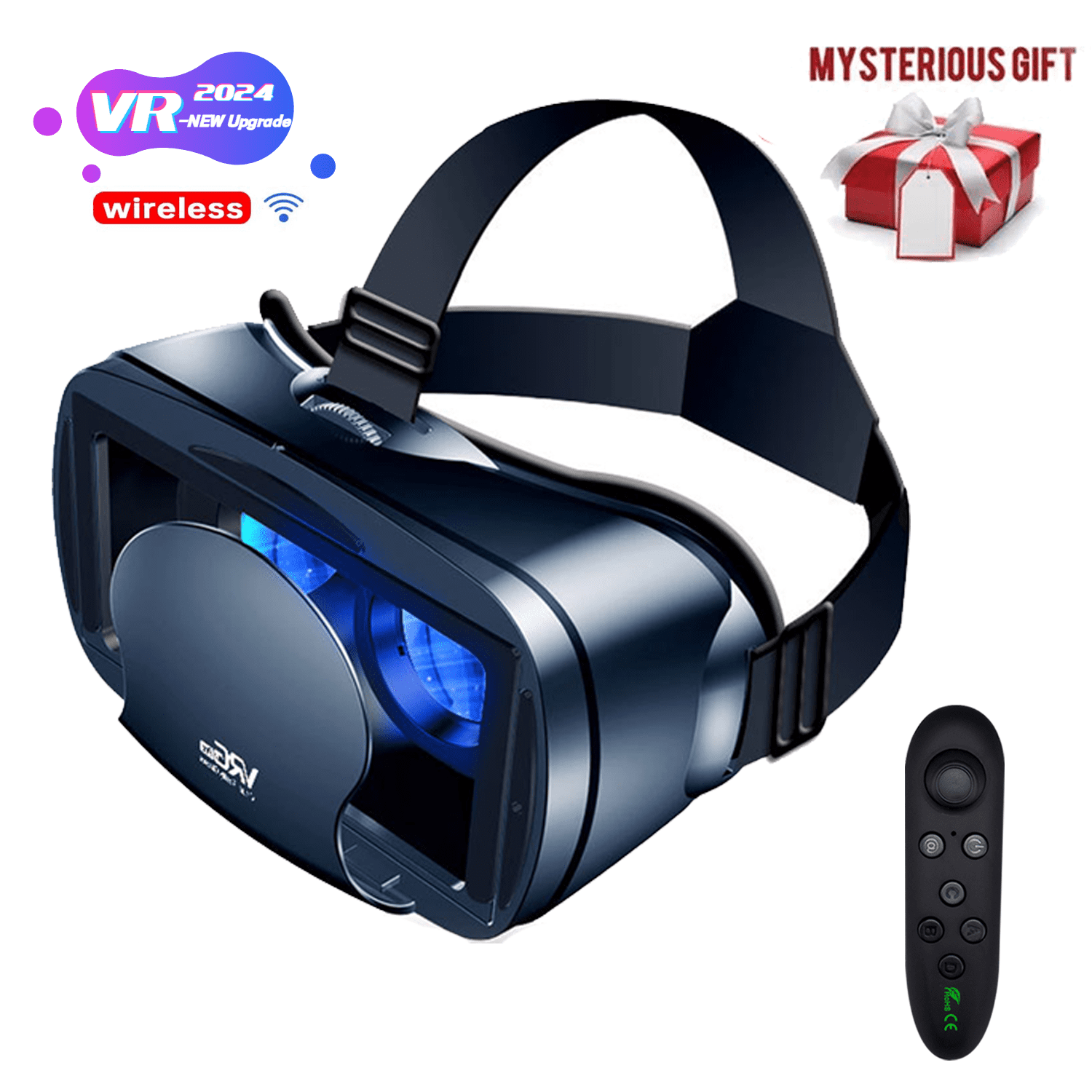 5~7inch VRG Pro 3D VR Glasses Virtual Reality Full Screen Visual Wide ...