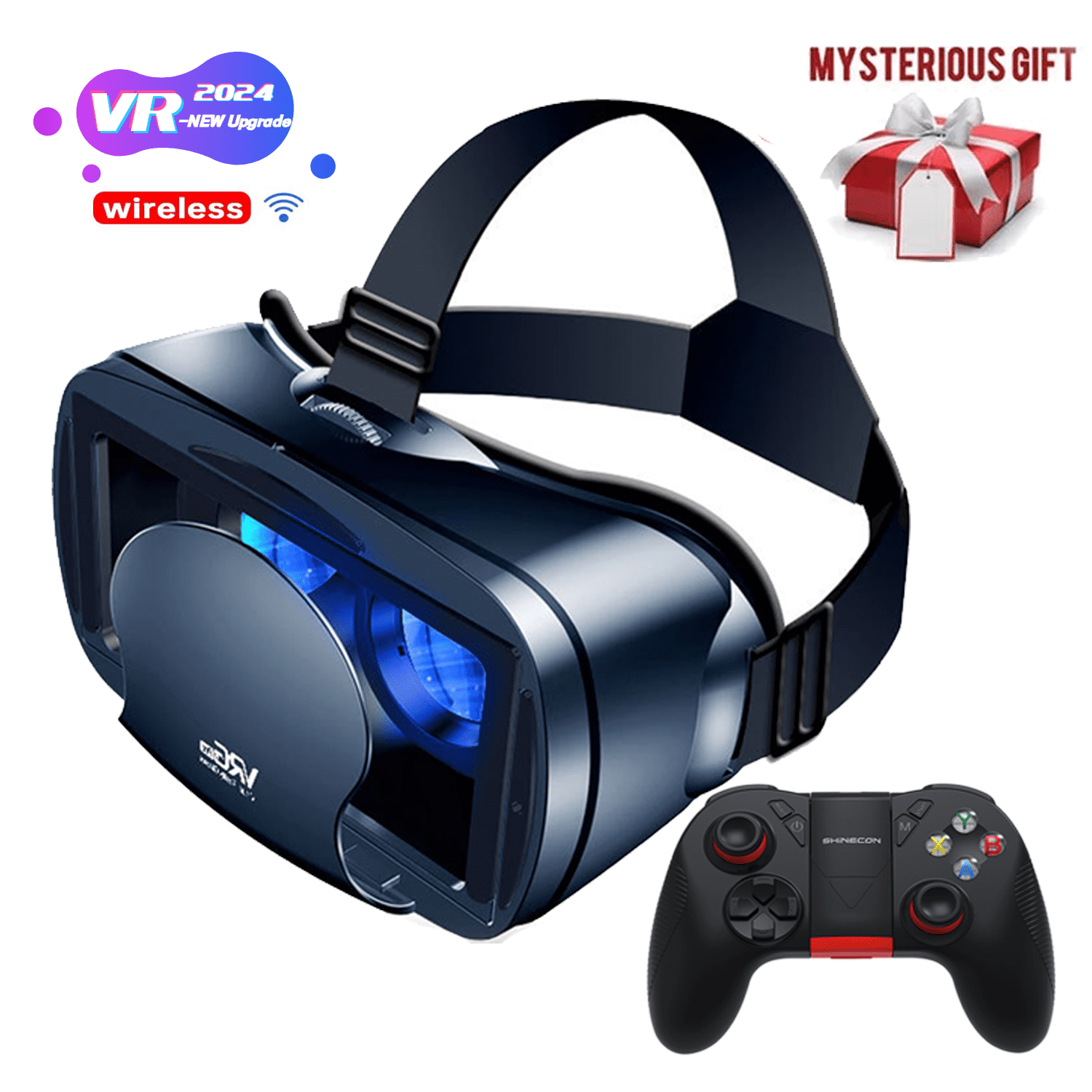 5~7inch VRG Pro 3D VR Glasses Virtual Reality Full Screen Visual Wide ...